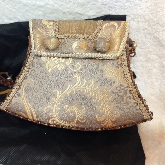 Mary Frances | Bags | Mary Frances Small Beaded Shoulder Bag | Poshmark